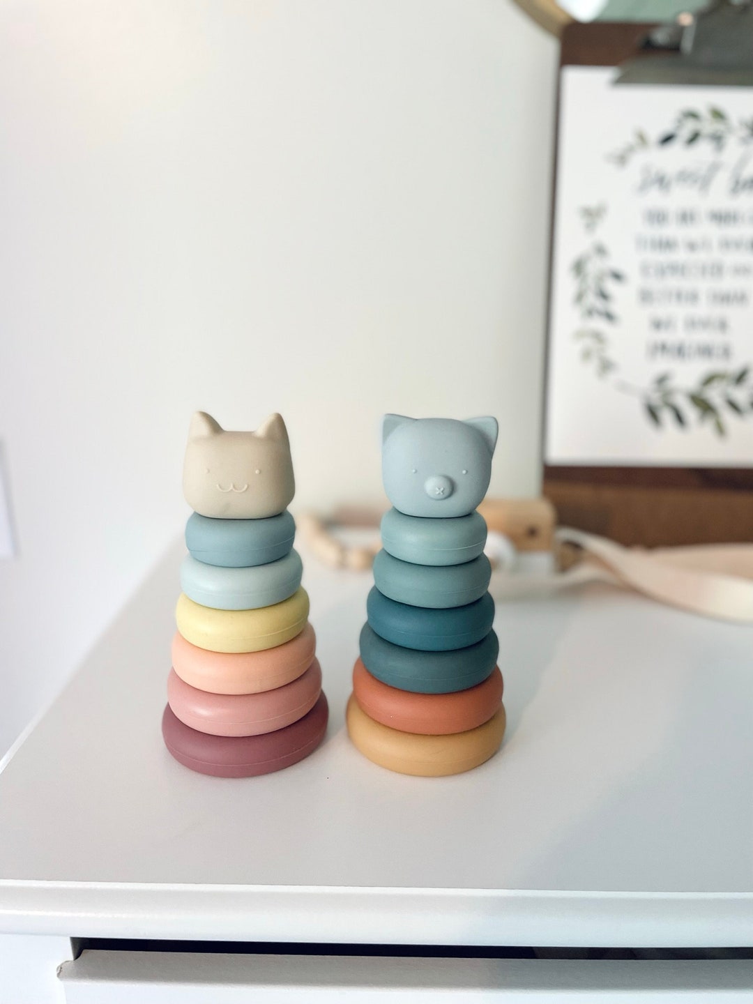 Silicone Stacking Tower - Etsy