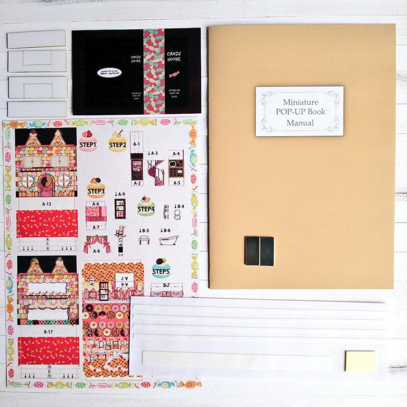 Candy House kit - Etsy