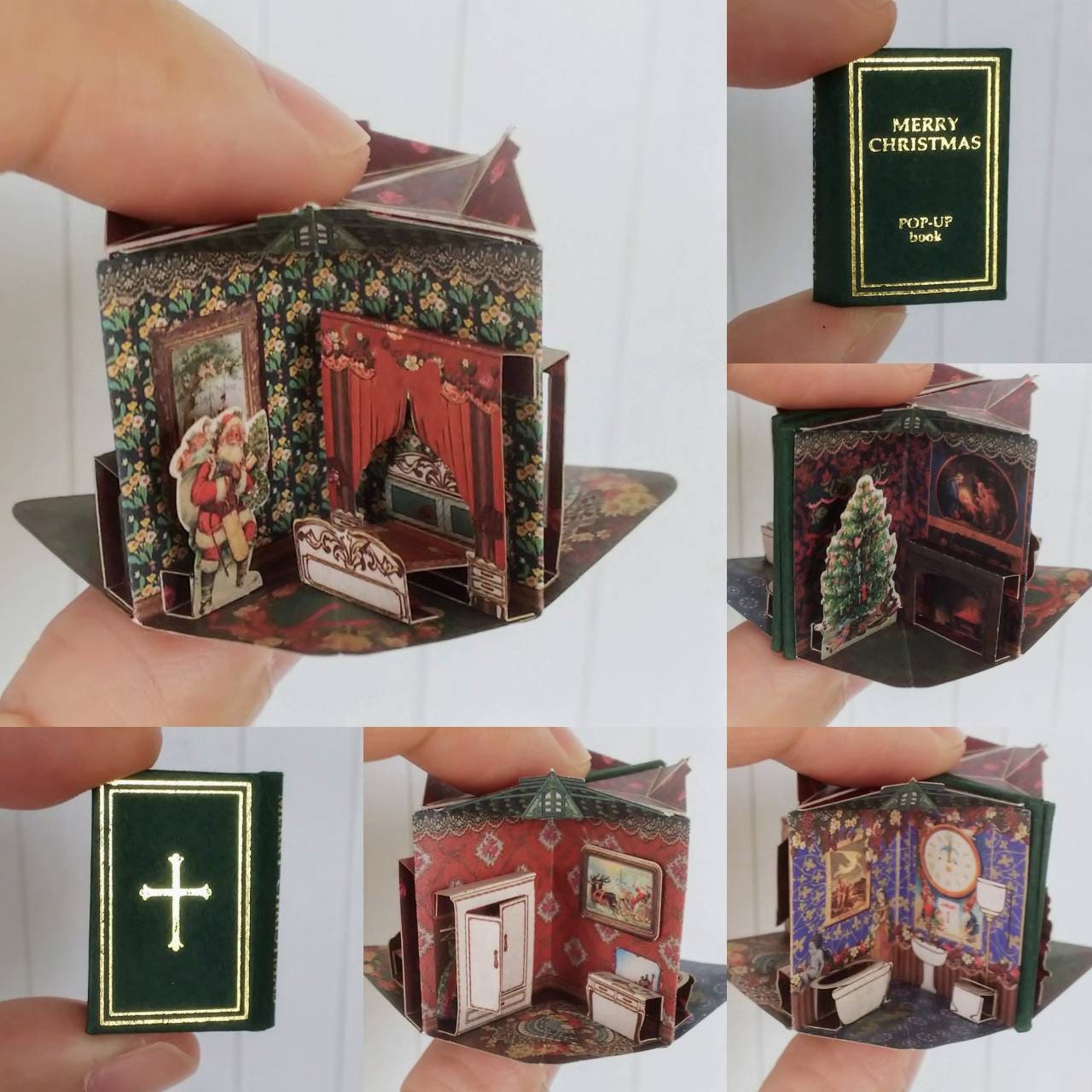 1/12th Scale's MERRY CHRISTMAS With Box[kit] - Etsy