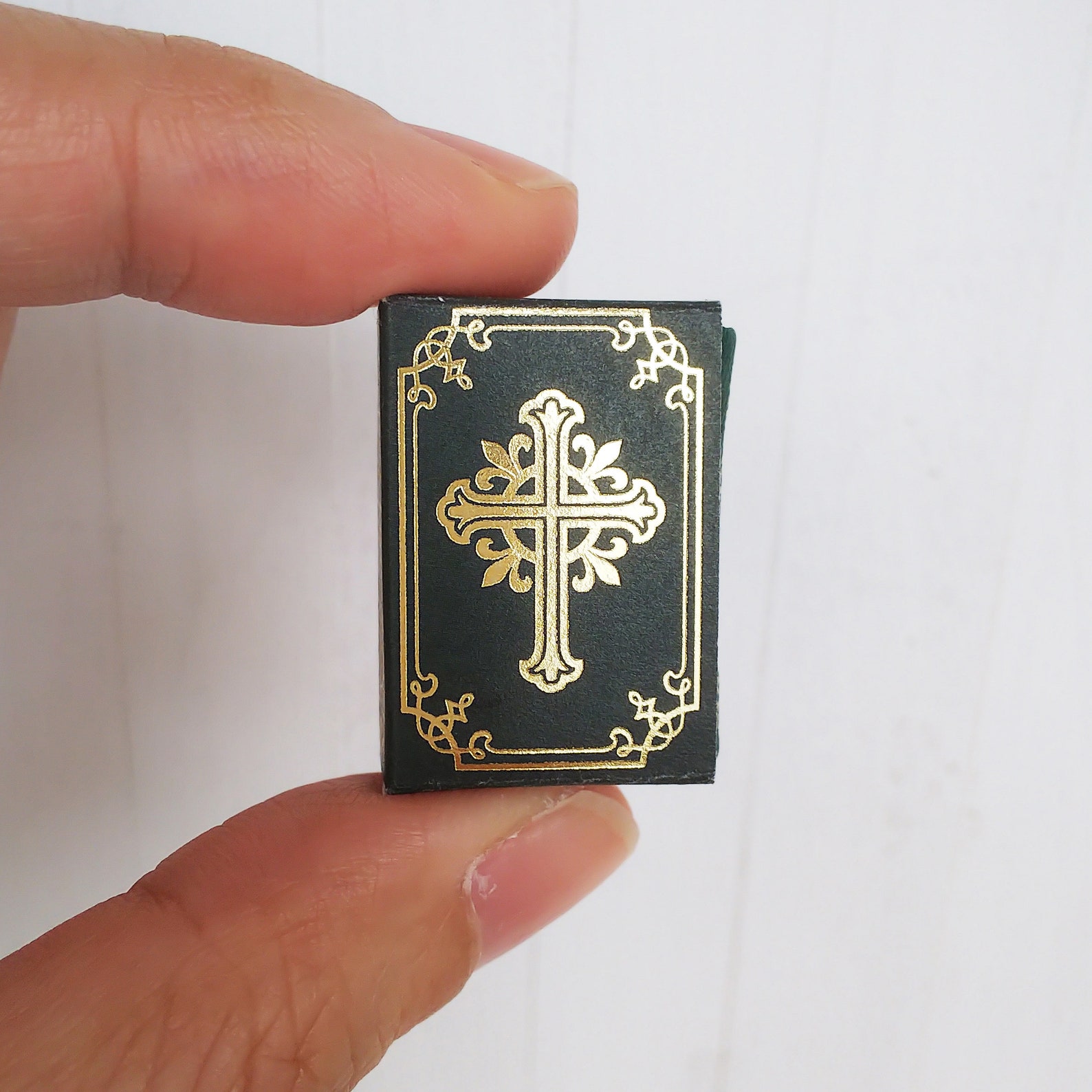 1/12th Scale Merry Christmas [finished Product]genuine Leather - Etsy