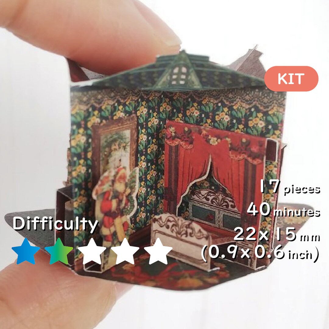 1/12th Scale's MERRY CHRISTMAS With Box[kit] - Etsy