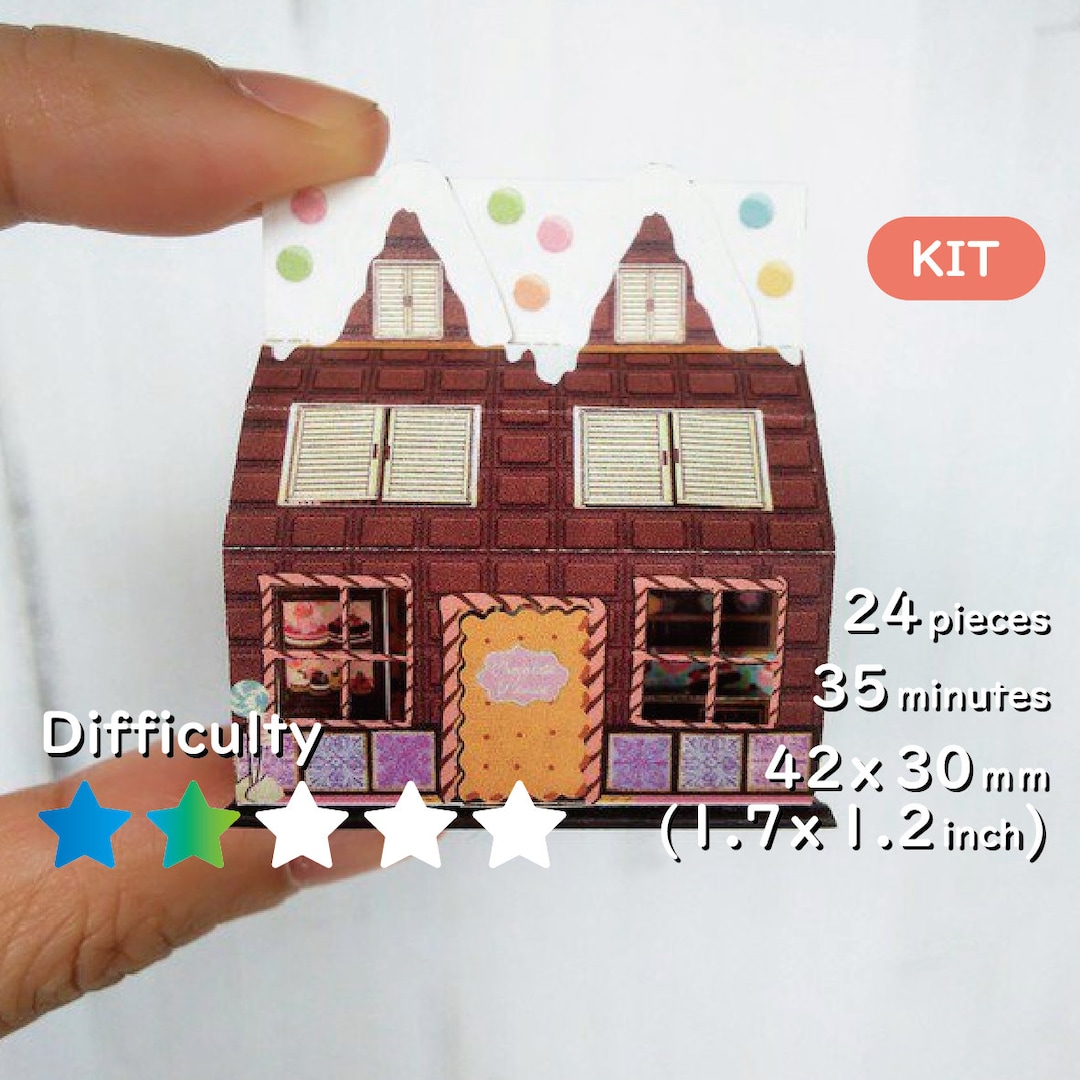 Chocolate House kit - Etsy