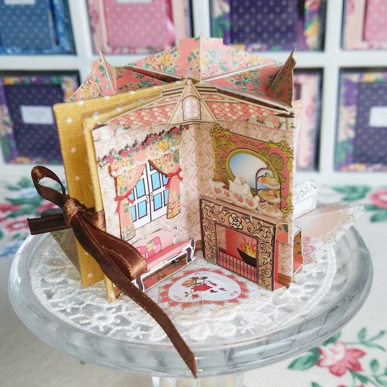 Miniature Book kit 6 Colors Available - Etsy