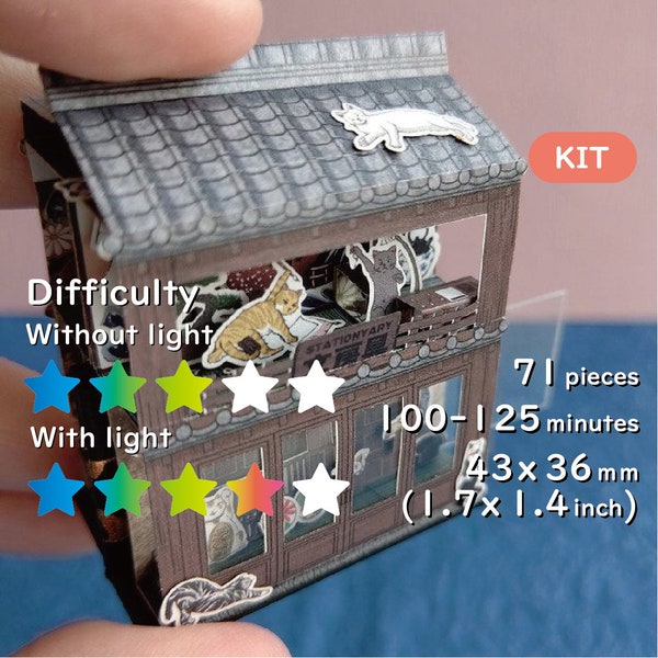 Miniature Japanese House Kit - Etsy