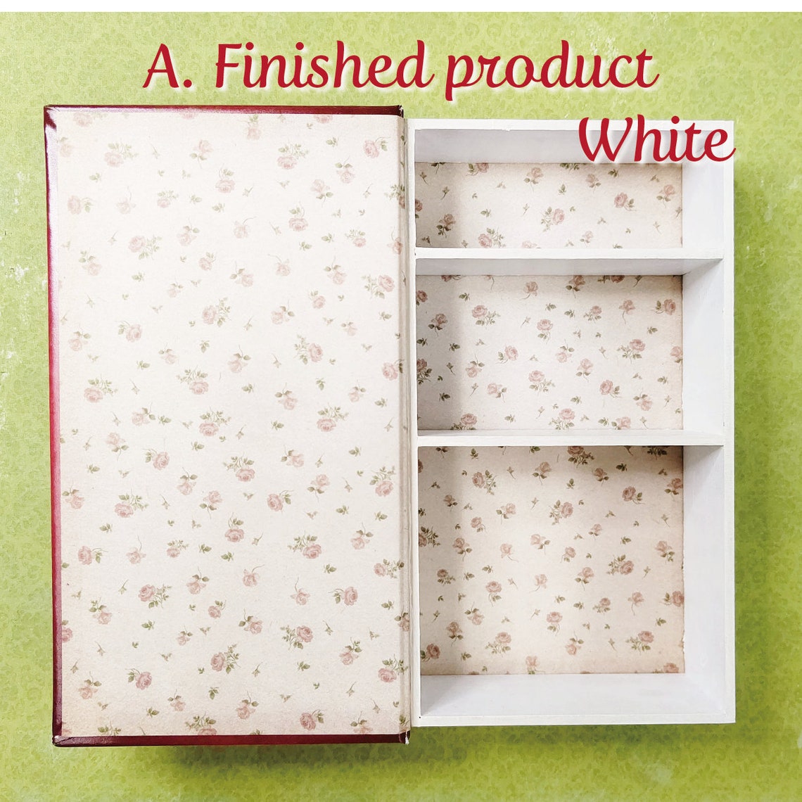 Collection box for miniature POP-UP bookKit | Etsy