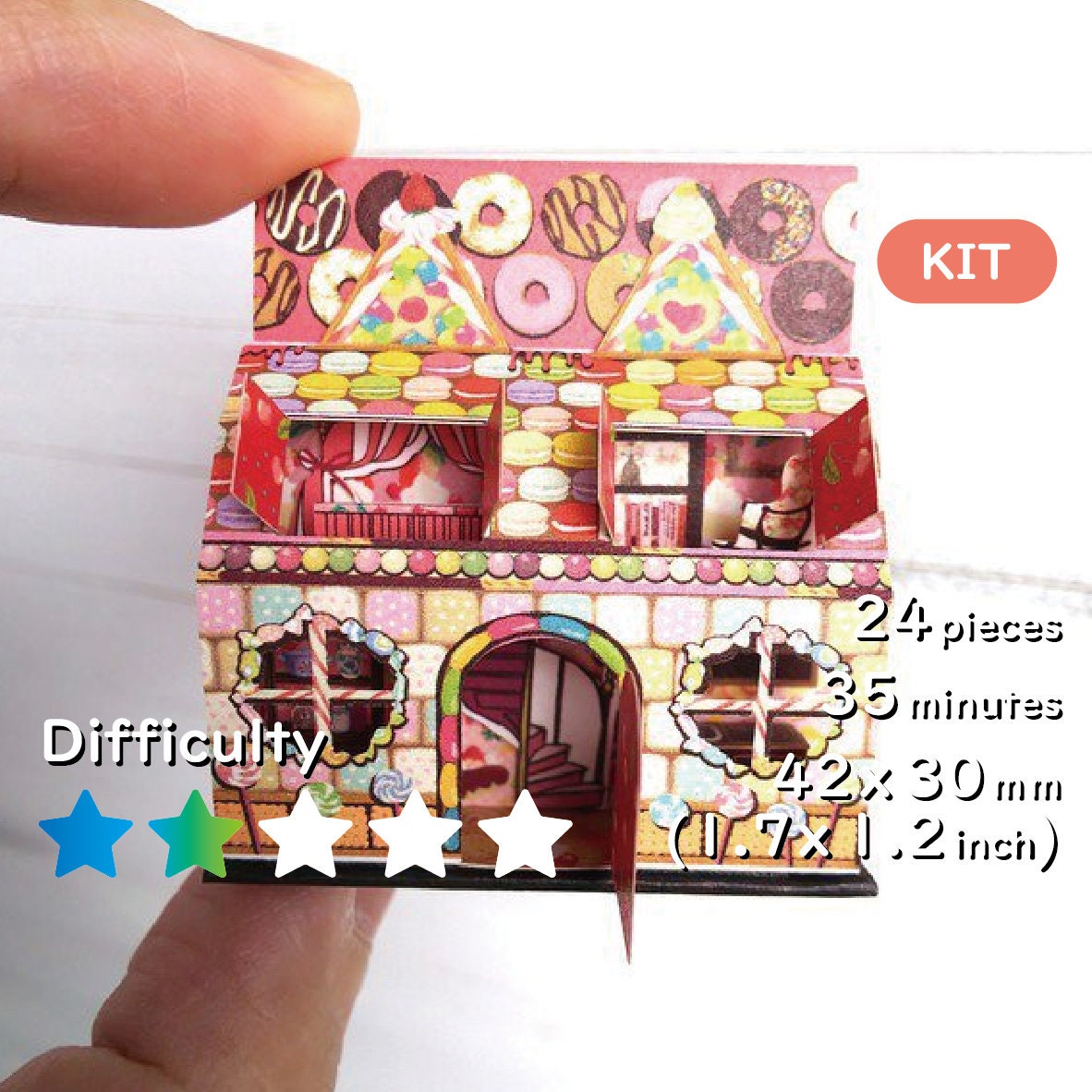 Candy House Kit | Etsy