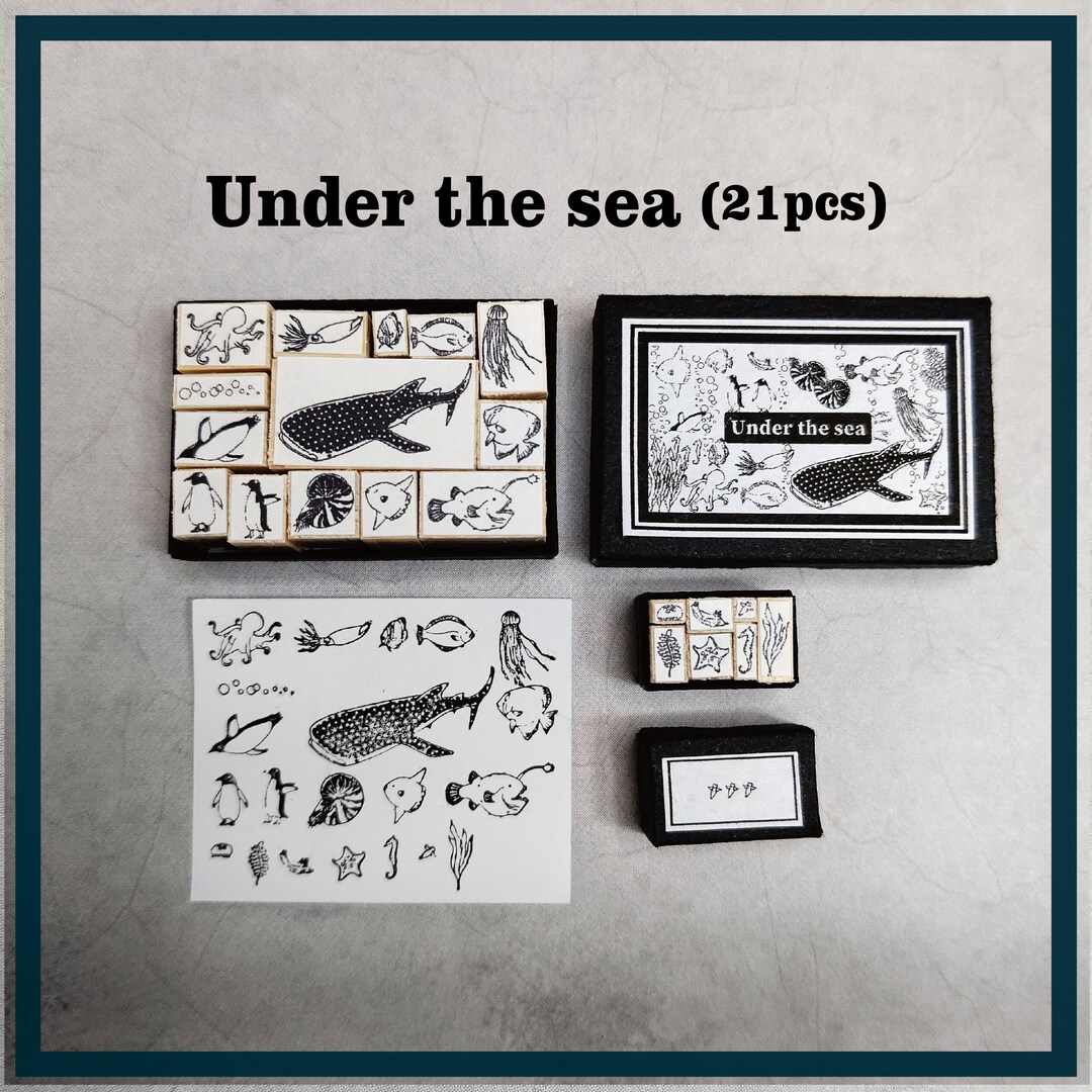 Stamp Set [under the Sea] - Etsy