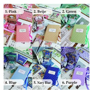 Miniature Book [kit] 6 Colors Available - Etsy