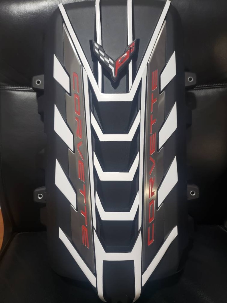 C8 Corvette Engine Cover Decals Package (stickers Only) - Etsy