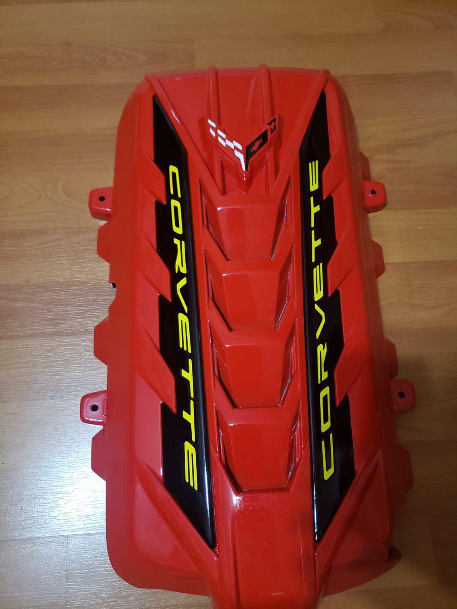 C8 Corvette Letters Over Lay for Engine Covers - Etsy