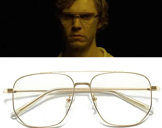 Serial Killer Jeffrey Dahmer Cosplay Glasses Eyewear Accessories ...