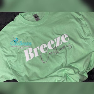 Custom 3D PUFF Vinyl T-shirt TEXT Only - Etsy