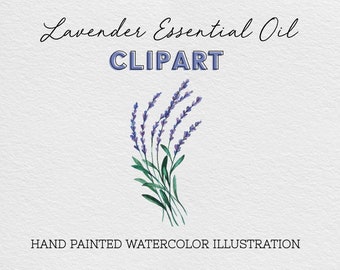 Lemon Essential Oil Watercolor Clipart, Young Living Graphics, Download ...
