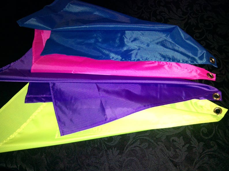 Horsemanship Training Flag Rip Stop Nylon Approx 20" X 20" Various ...