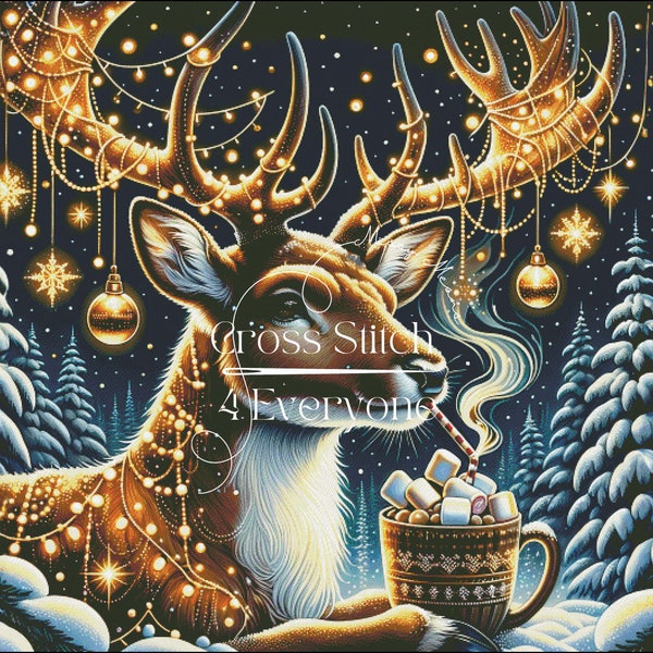 Whimsical Reindeer - Etsy