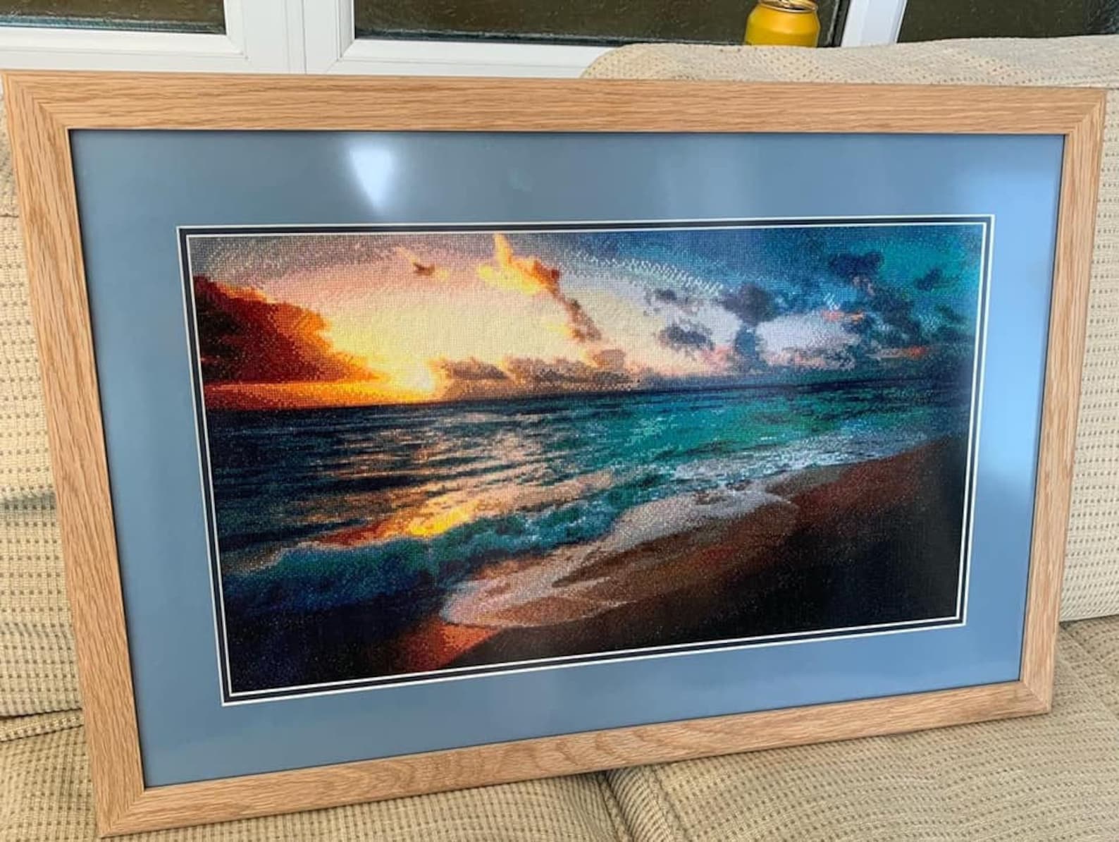 Glorious Ocean View Sunset Sunrise Waves Crashing on Beach - Etsy