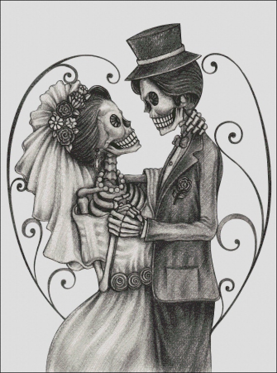 Skeleton Bride And Groom