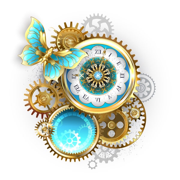 Steampunk Cross - Etsy