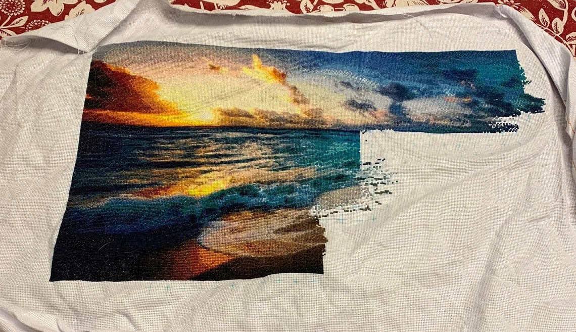 Glorious Ocean View Sunset Sunrise Waves Crashing on Beach - Etsy