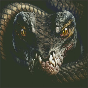 Snake Python Boa Constrictor Counted Cross Stitch Pattern Digital Pdf ...