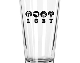 Funny pint glass | Etsy