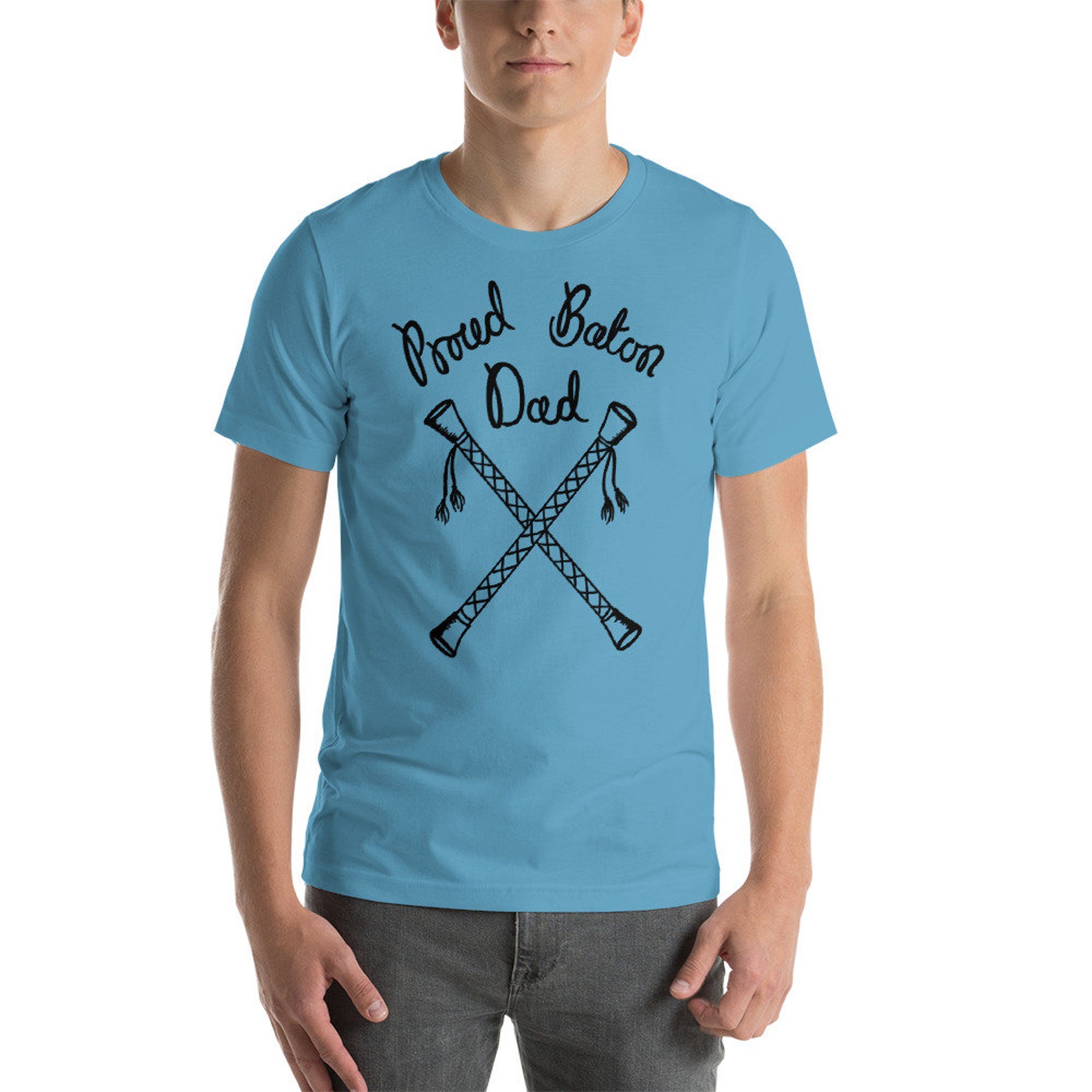 Men's Proud Baton Dad Shirt Baton Twirling Shirts Baton - Etsy