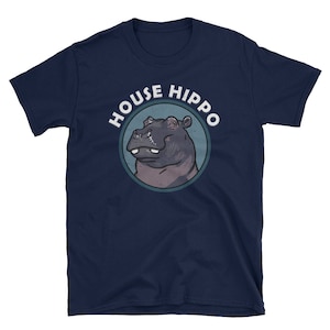 House Hippo Shirt House Hippo Gifts Hippopotamus Shirt Hippopotamus ...