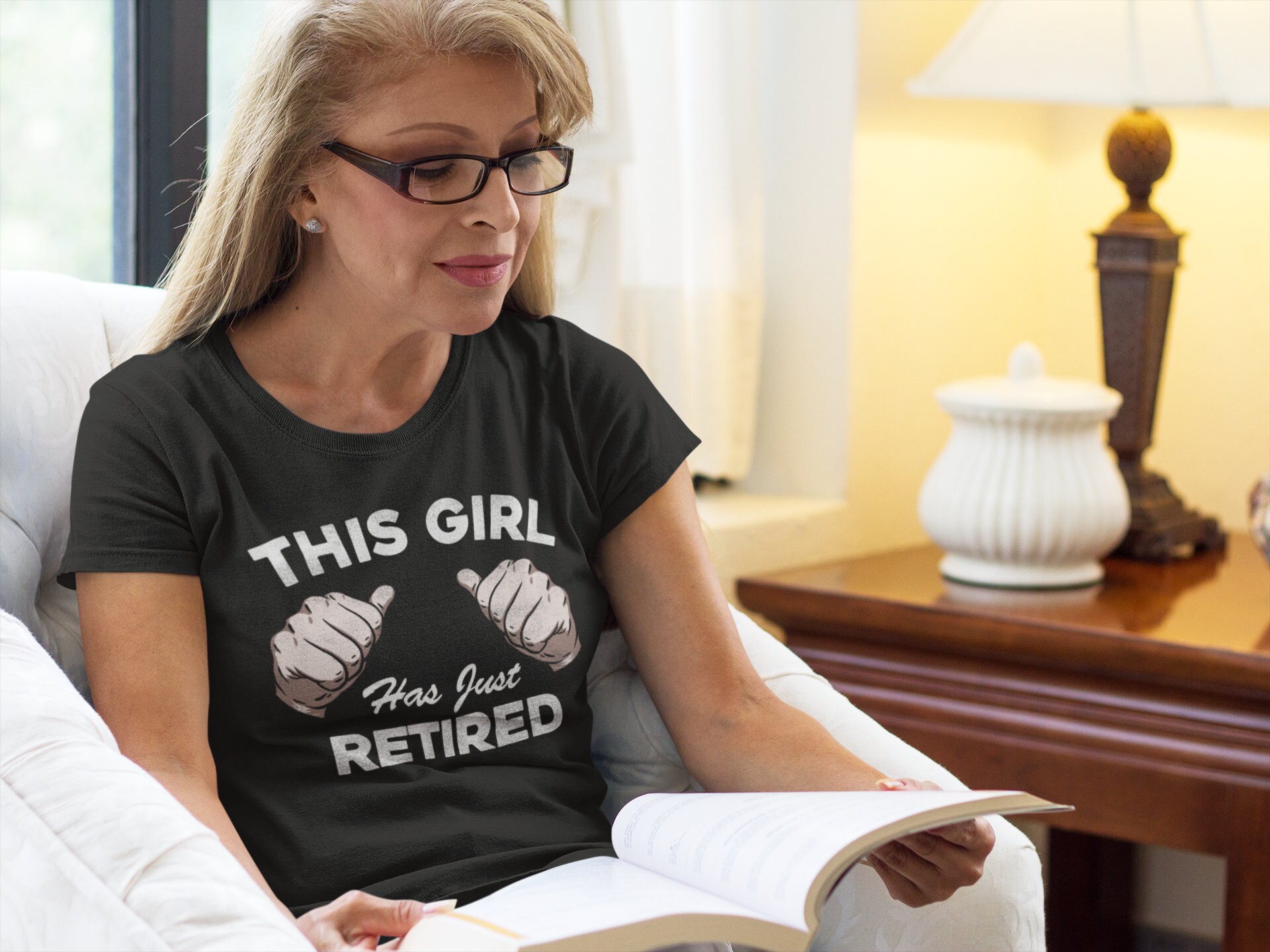 This Girl Has Just Retired Funny Retirement Gift T Shirt | Etsy