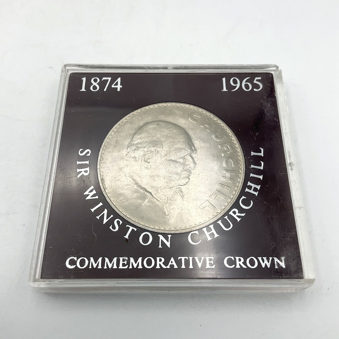 Churchill Crown Coin, Collectors Coin, 1965 Crown, Winston Churchill ...