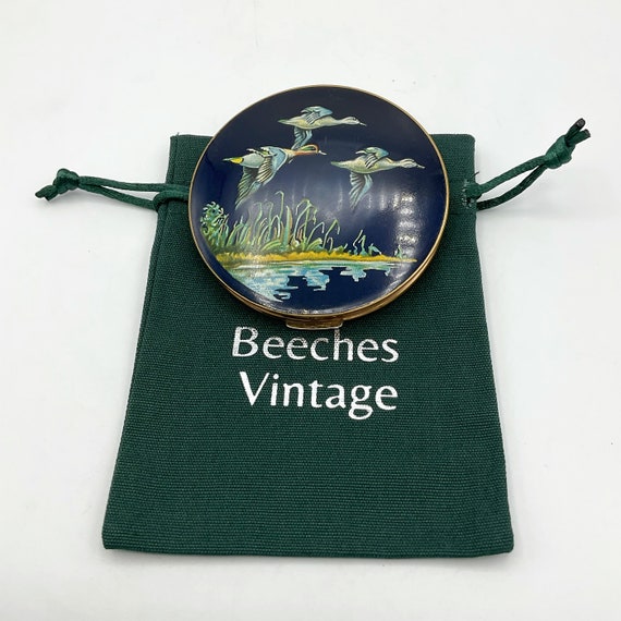 Stratton Flying Ducks Mirror Compact Stratton Scone Birds - Etsy