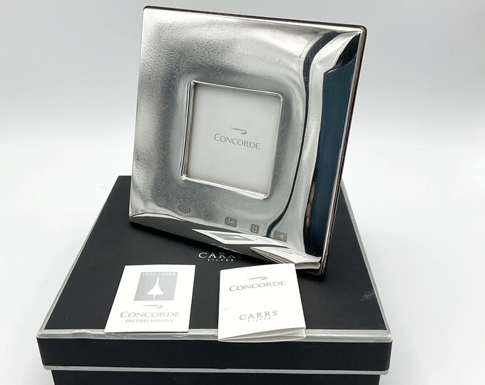 Boxed Concorde Sterling Silver Picture Frame, Silver Photo Frame, 2 ...