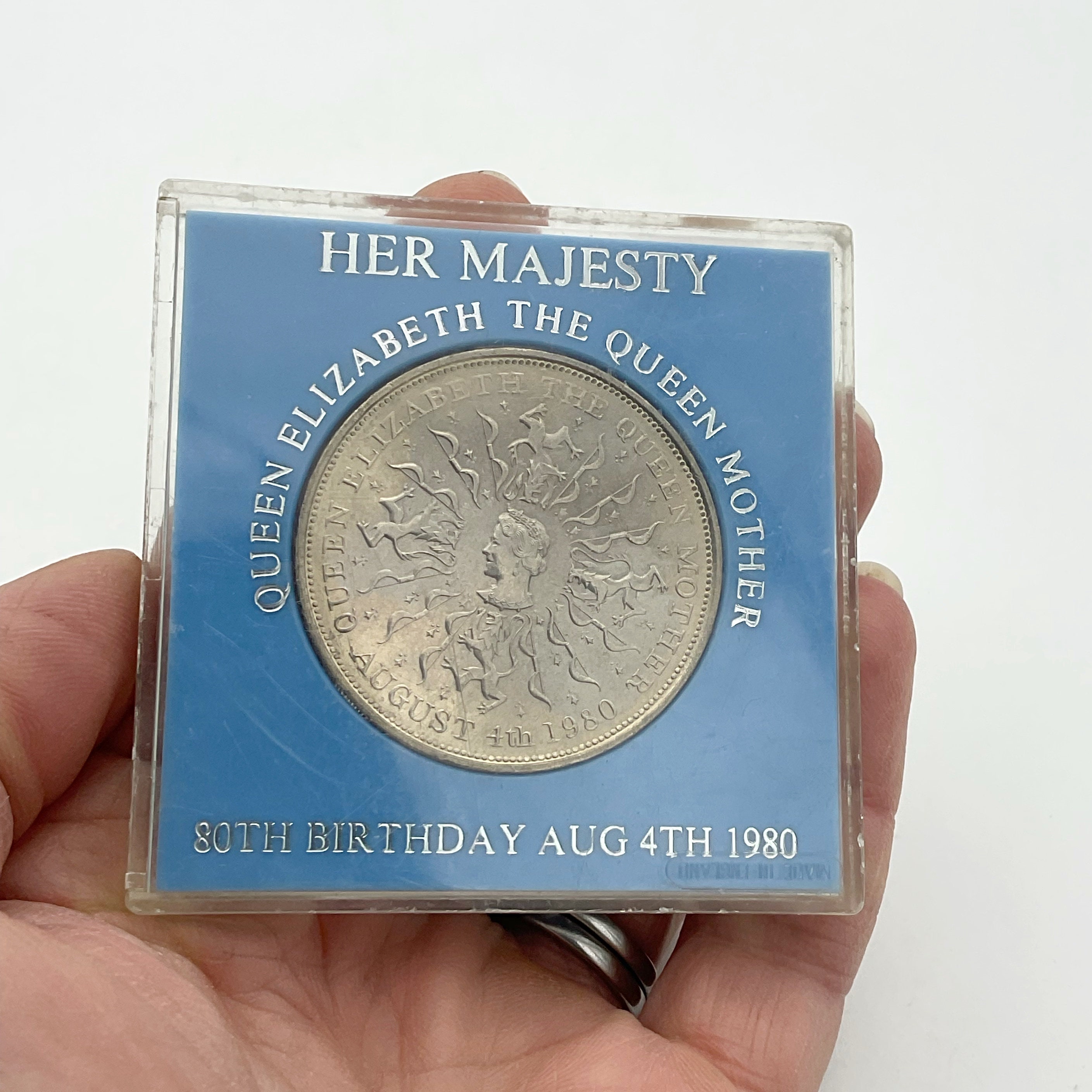 Queen Mother Commemorative Coin, Royal Collectible Coin, Queen ...
