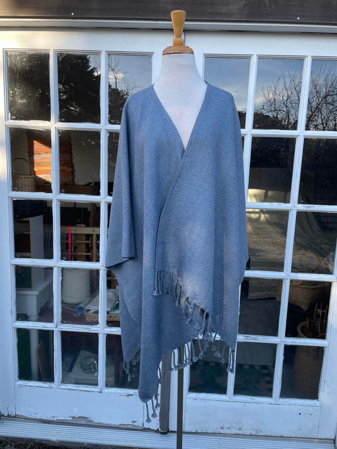 Handwoven Silk & Merino Wrap - Etsy