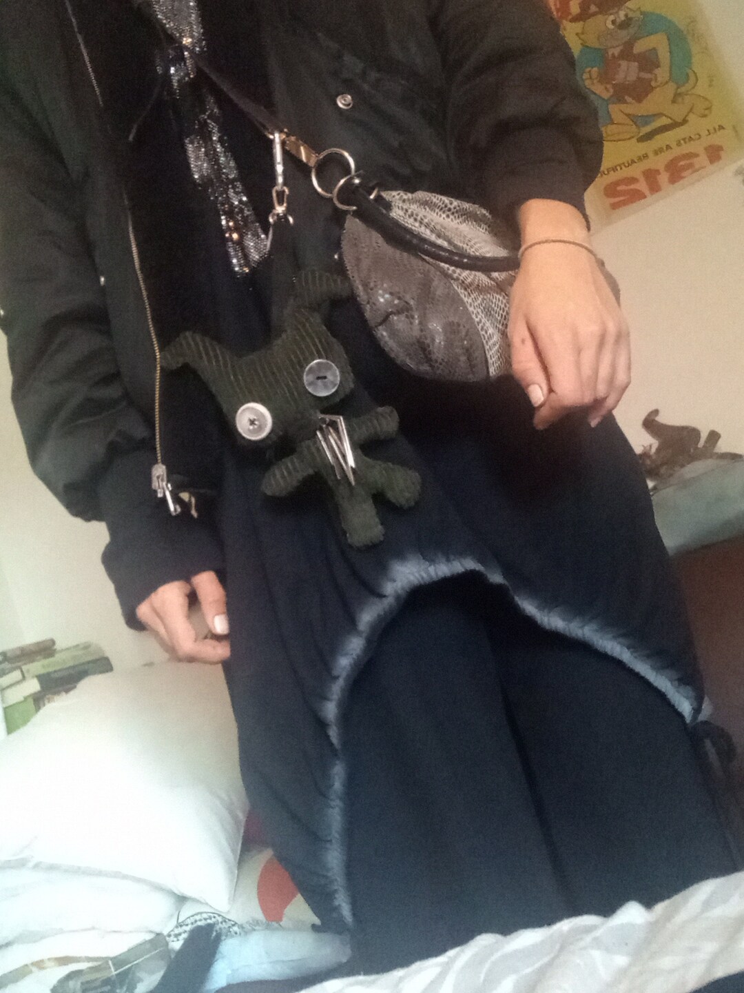 Scrap Boi Toy Creepy Cute Bag Clip. Witch One Voodoo Doll Bag Accessory - Etsy