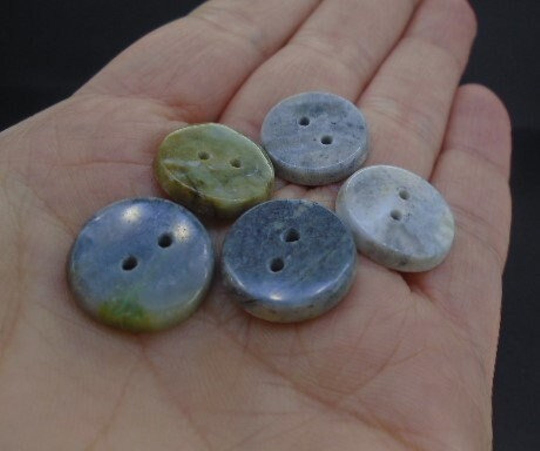 5 X Skye Marble Round 16mm Buttons - Scottish, Heritage, Sewing, Craft ...