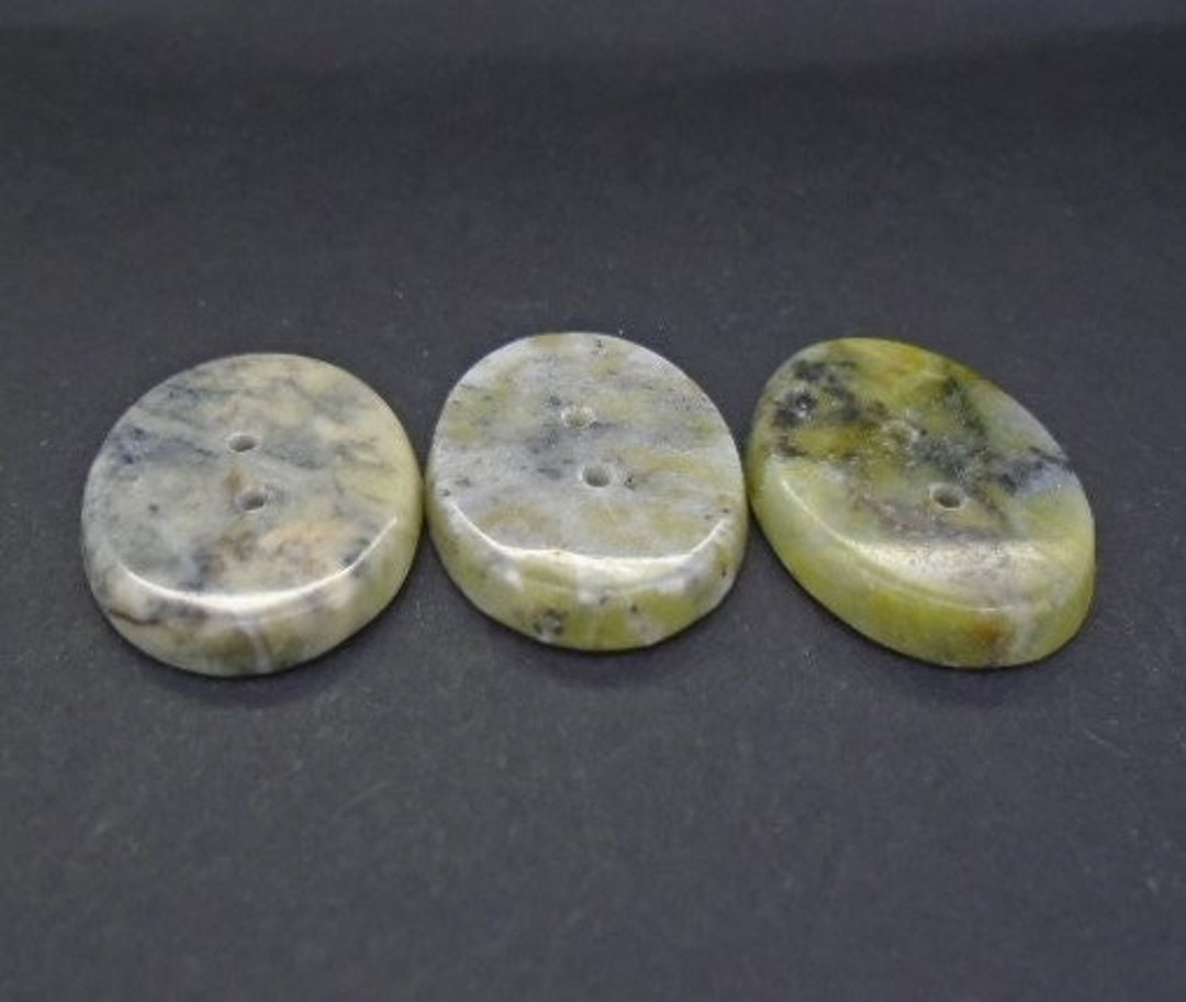 Skye Marble Oval Buttons (set of 3) - 25x18mm Scottish Heritage - Etsy