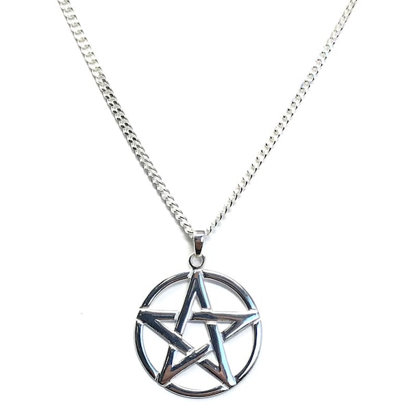 Pentacle Necklace - Etsy