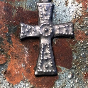 Byzantine Cross, Ancient Cross, Boho Cross, Rustic Cross, Cross Pendant ...