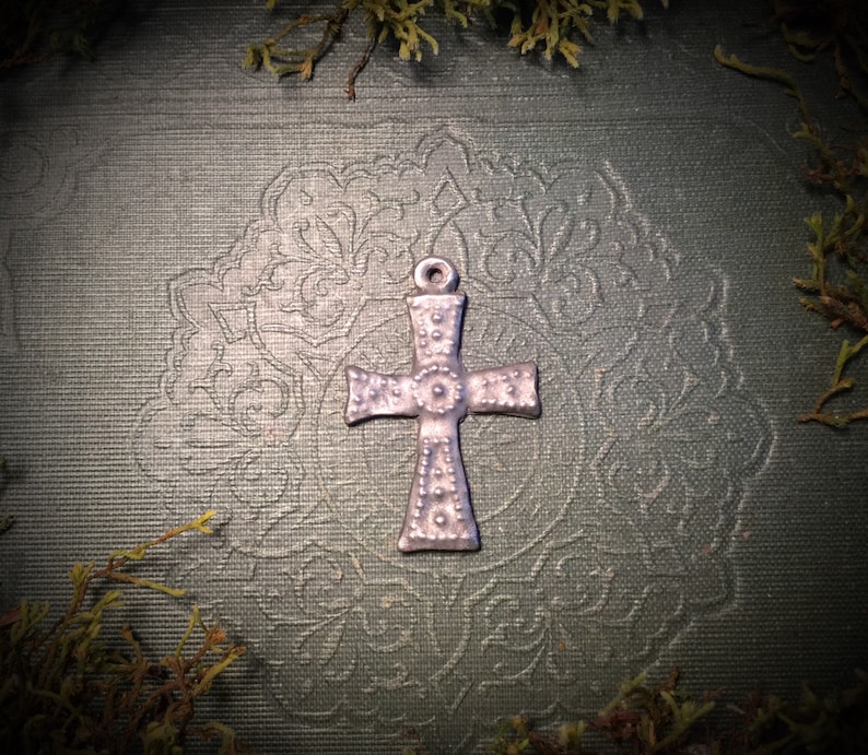Byzantine Cross, Ancient Cross, Boho Cross, Rustic Cross, Cross Pendant ...