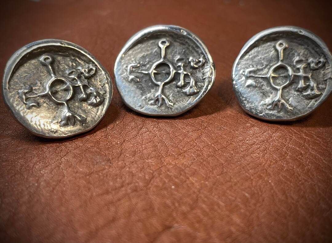 Rune Alphabet Single Button BU2006 - Etsy