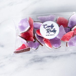 Edible Sugar Crystal Chocolate Geode Pieces - Etsy