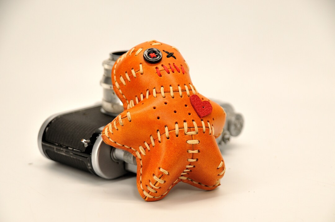 Leather Pincushion Voodoo Doll Leather Cushion Hand Crafted - Etsy