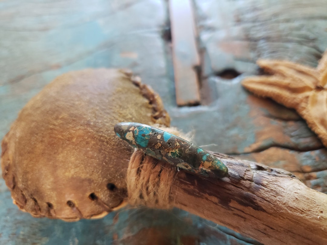 Triple Water Sign Rattle With Beaver Hide - Etsy