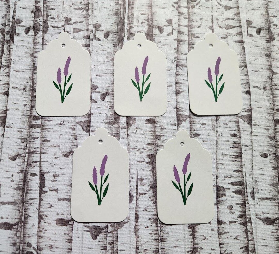 Lavender Gift Tags - Set of 10 - All Occasion Gift Tags - Gift Tag ...