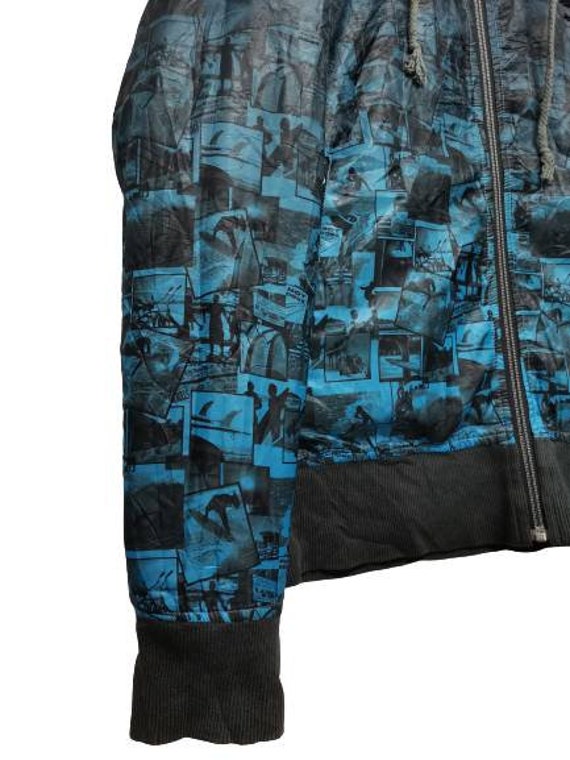 Vintage Beach Sound Surf Reversible Jacket Hoodie Ful… - Gem