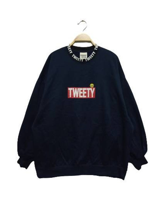 Vintage Looney Tunes Tweety Box Logo Sweatshirt Pullo… - Gem