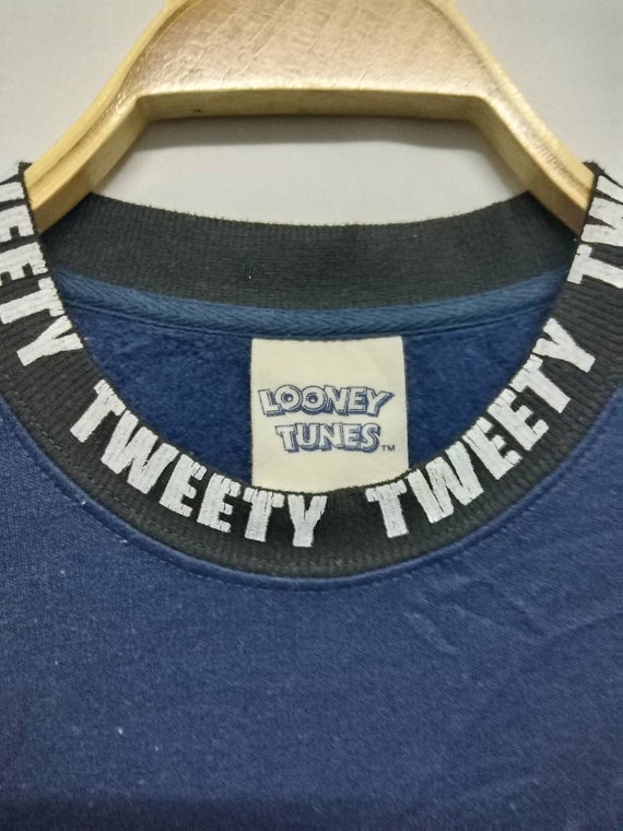 Vintage Looney Tunes Tweety Box Logo Sweatshirt Pullo… - Gem