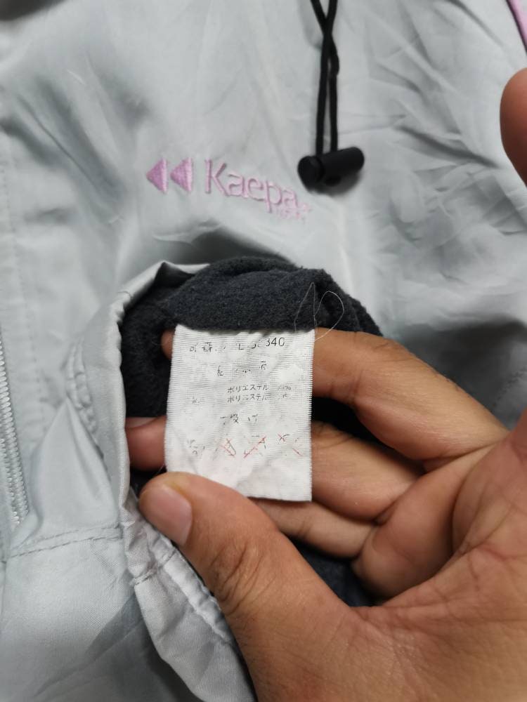Vintage Kaepa Small Logo Sweater Zipper With Hoodie Size LL - Etsy