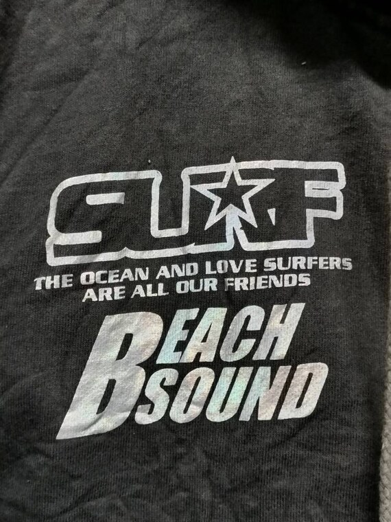 Vintage Beach Sound Surf Reversible Jacket Hoodie Ful… - Gem