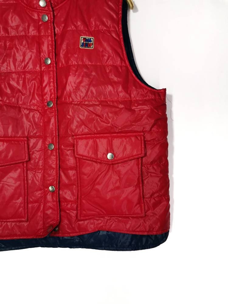 Vintage Tom & Jerry Cartoon Network Walt Disney Puffer Vest Snap Button ...